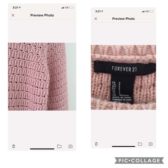 Forever 21 | Sweaters | F2 Knit Cropped Sweater Sz S | Poshmark